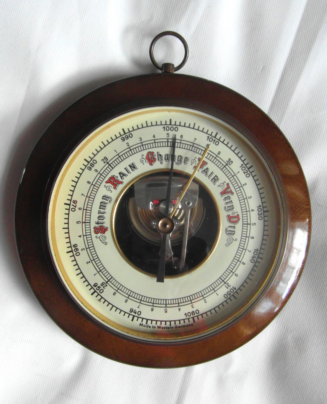 Beautiful 1950s West German Barometer - Almost Mint Condition ...