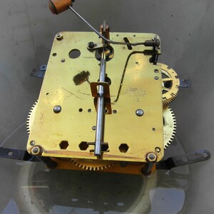 A Working Antique 8 Day Striking Mantel Clock Tameside of Delph- Hirst ...