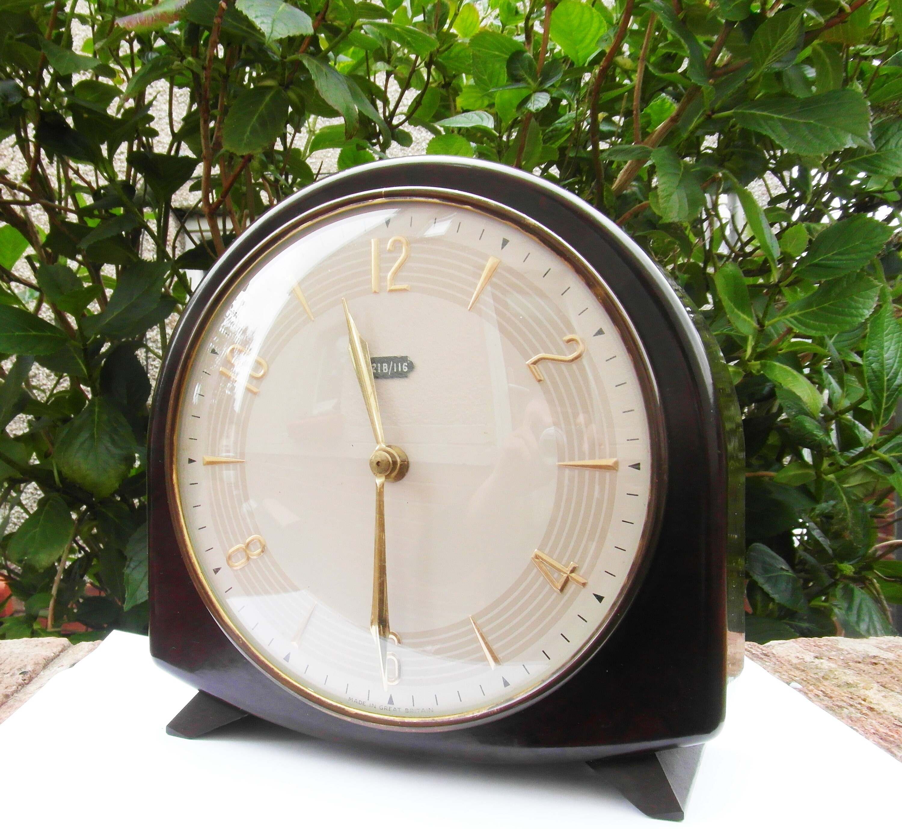 1960s Bakelite SMITHS Floating Balance 8 Day Clock - Serviced - British ...