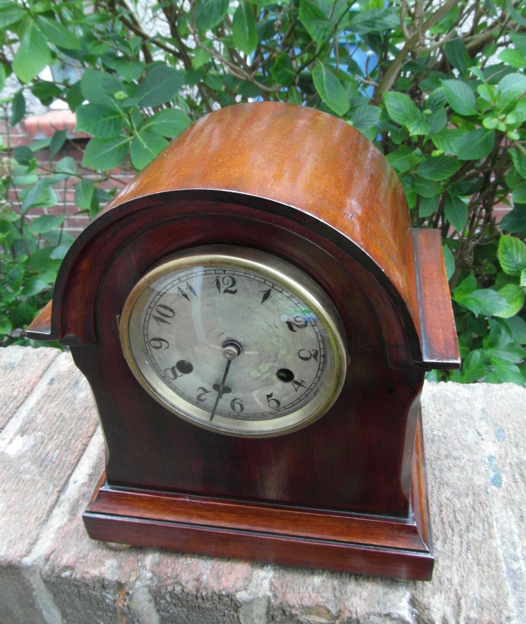 A Working Antique 8 Day Striking Mantel Clock Tameside of Delph- Hirst ...