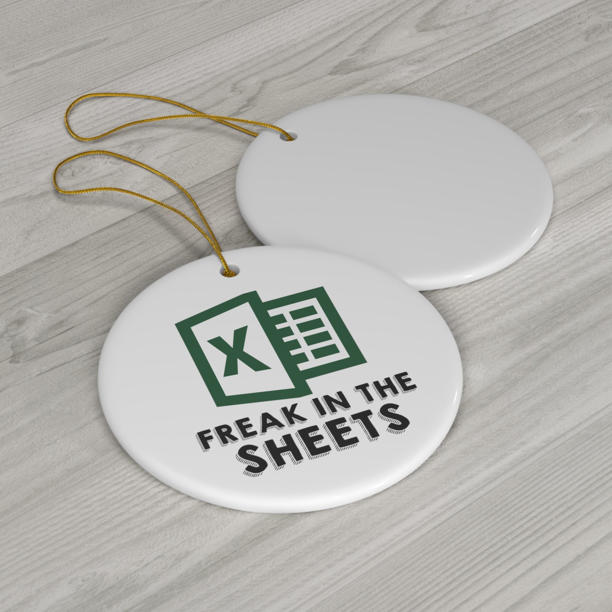 Accountant Ornament, Excel Spreadsheet Ornament, Christmas Accountant ...