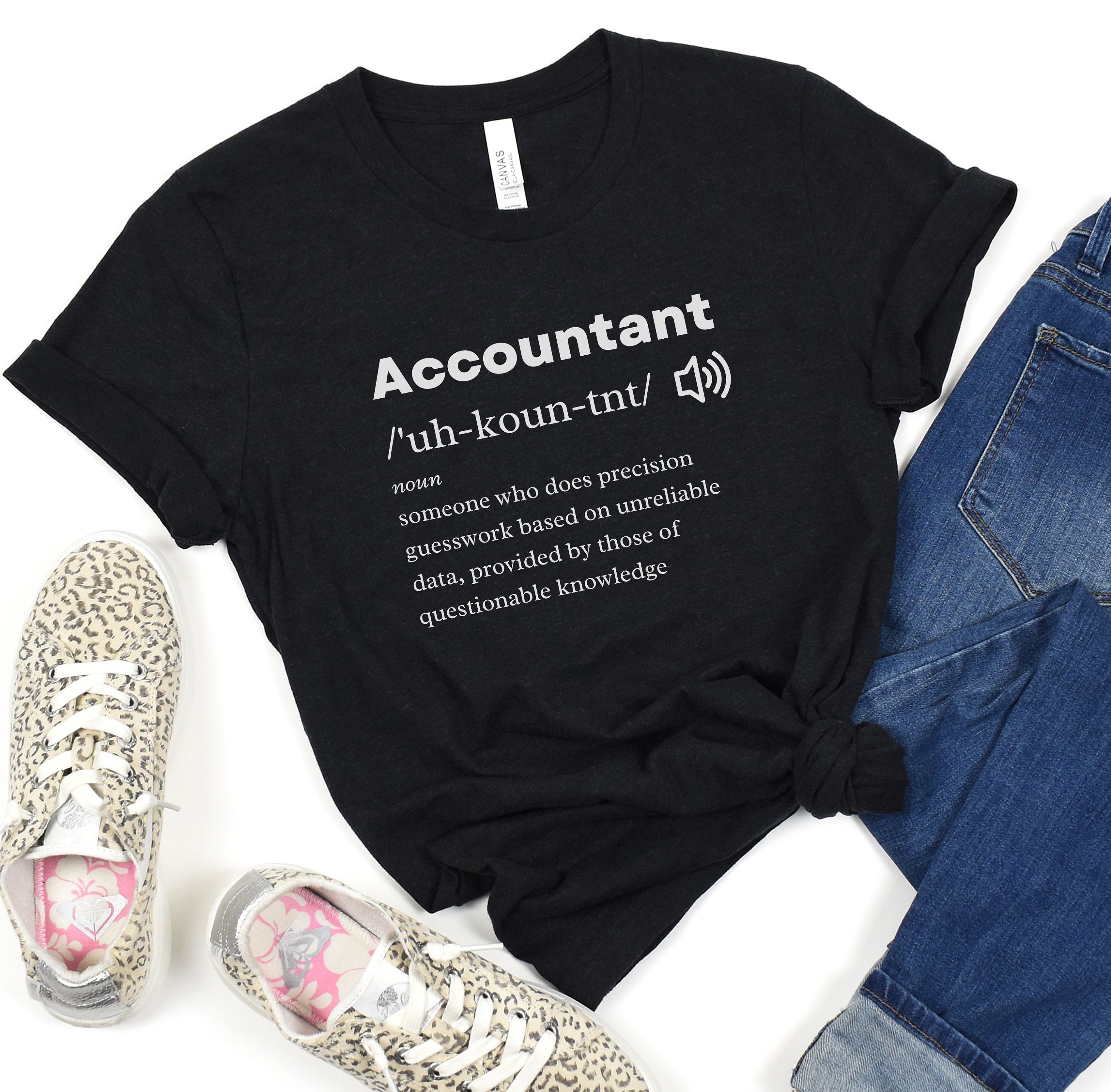 Accountant Tshirt Accountant Gift Personalized Gift Funny Accounting ...