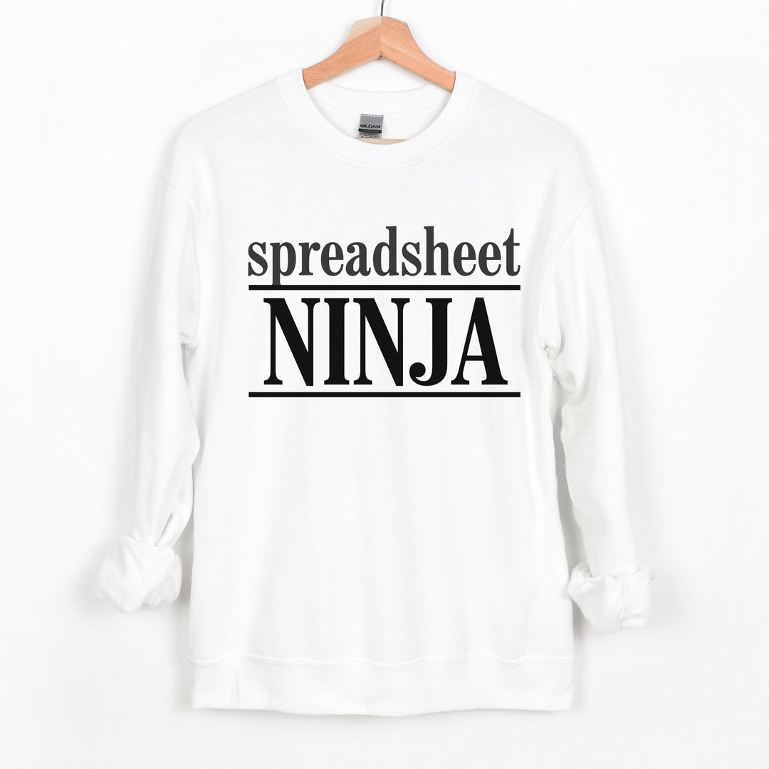 Spreadsheet Shirt, Spreadsheet Ninja, Accountant Gift, Excel ...