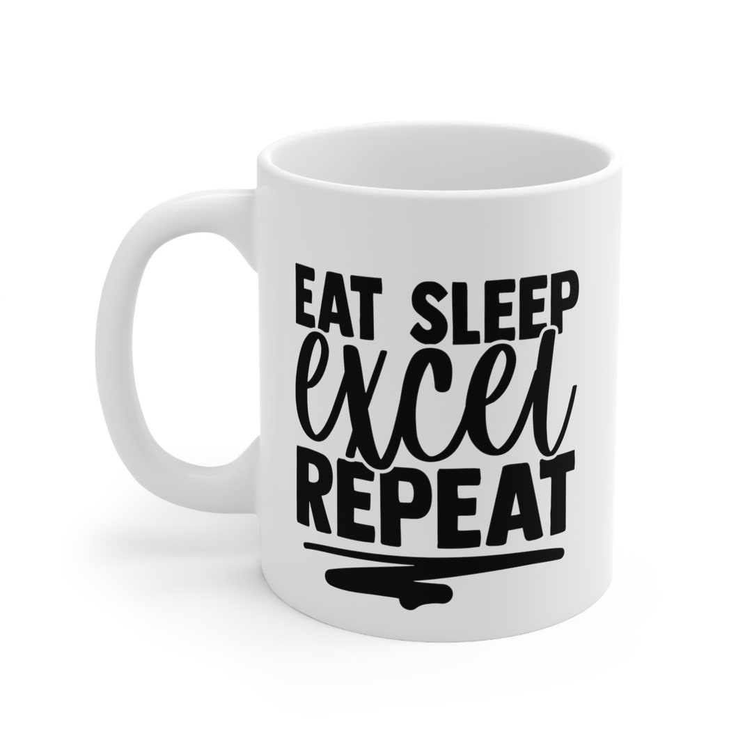 Excel Coffee Mug, Mug Excel, Funny Accountant Gift, Accountant Mug, Tax ...
