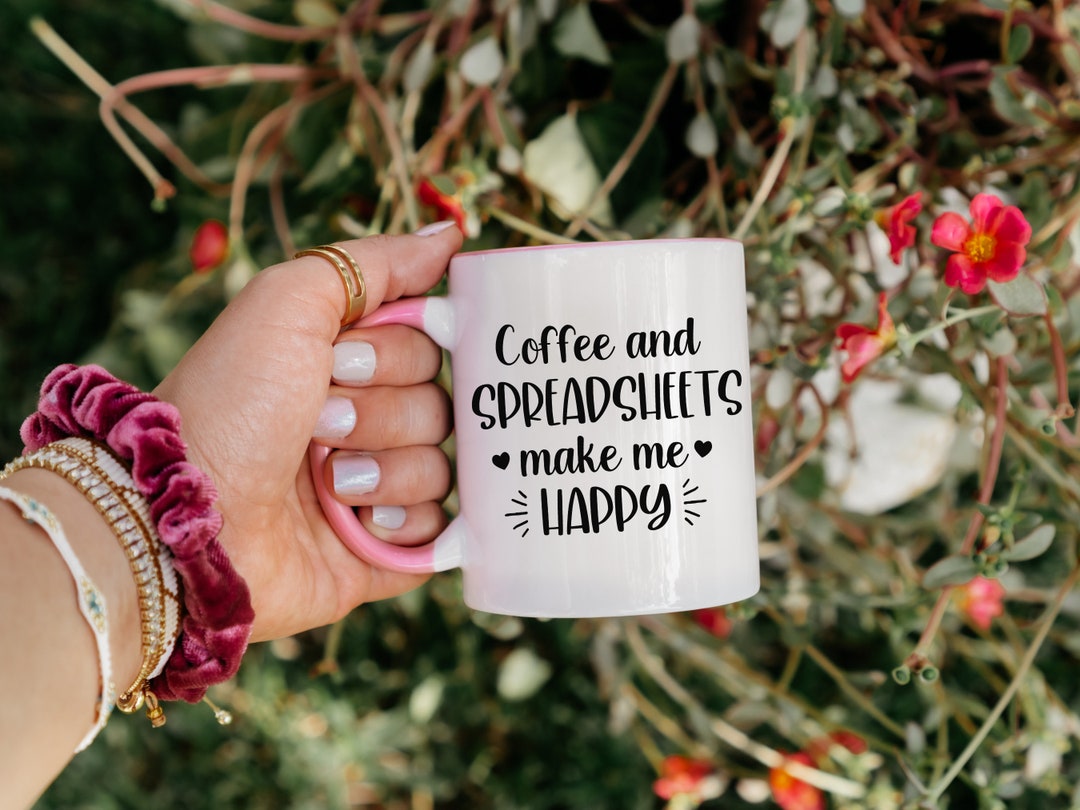 Spreadsheet Mug, Excel Spreadsheet, Spreadsheet Gifts, Accountant Gift ...