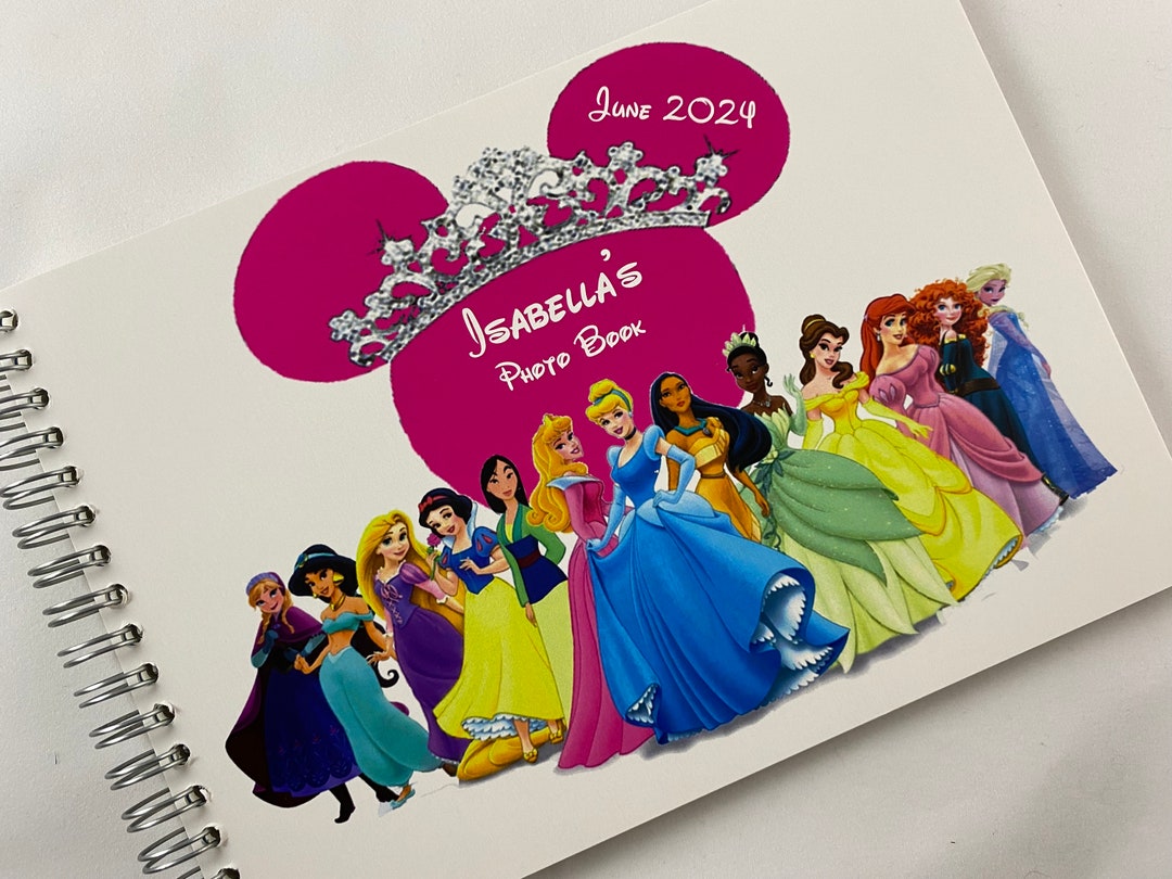 Disney Princess Style Personalised Photo Book - Etsy