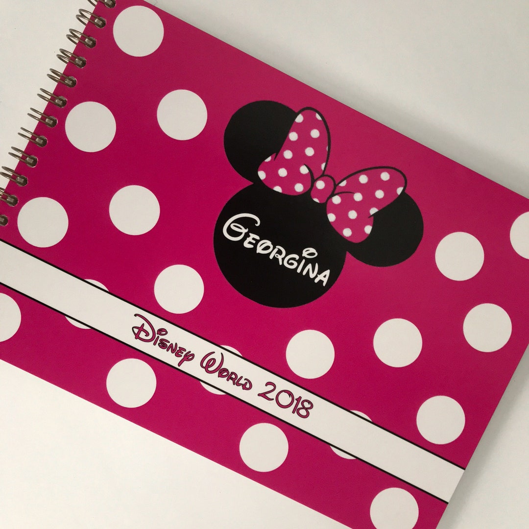 Disney Minnie Mouse Autograph Book - Etsy