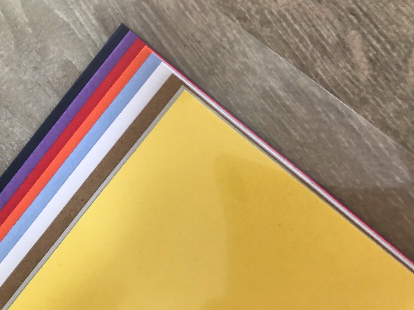 A5 Coloured Card 300gsm, Blank Craft Card 10 Sheets - Etsy UK