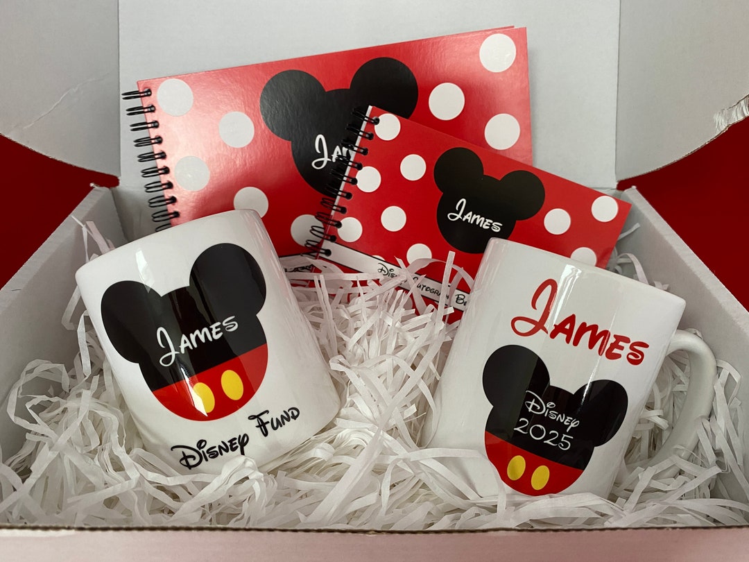 Personalised Disney Gift Box, Disney Mug, Disney Money Box, Disney ...