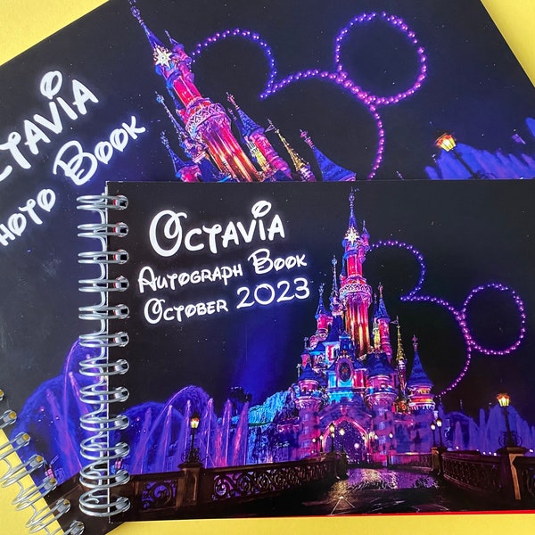 Disneyland Autograph and Photo Book - Etsy