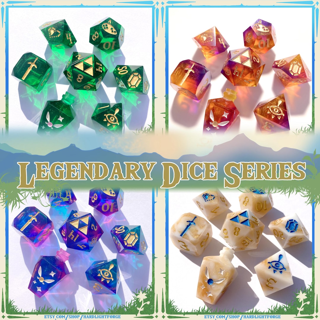 Legendary Series-made to Order Dice - Etsy