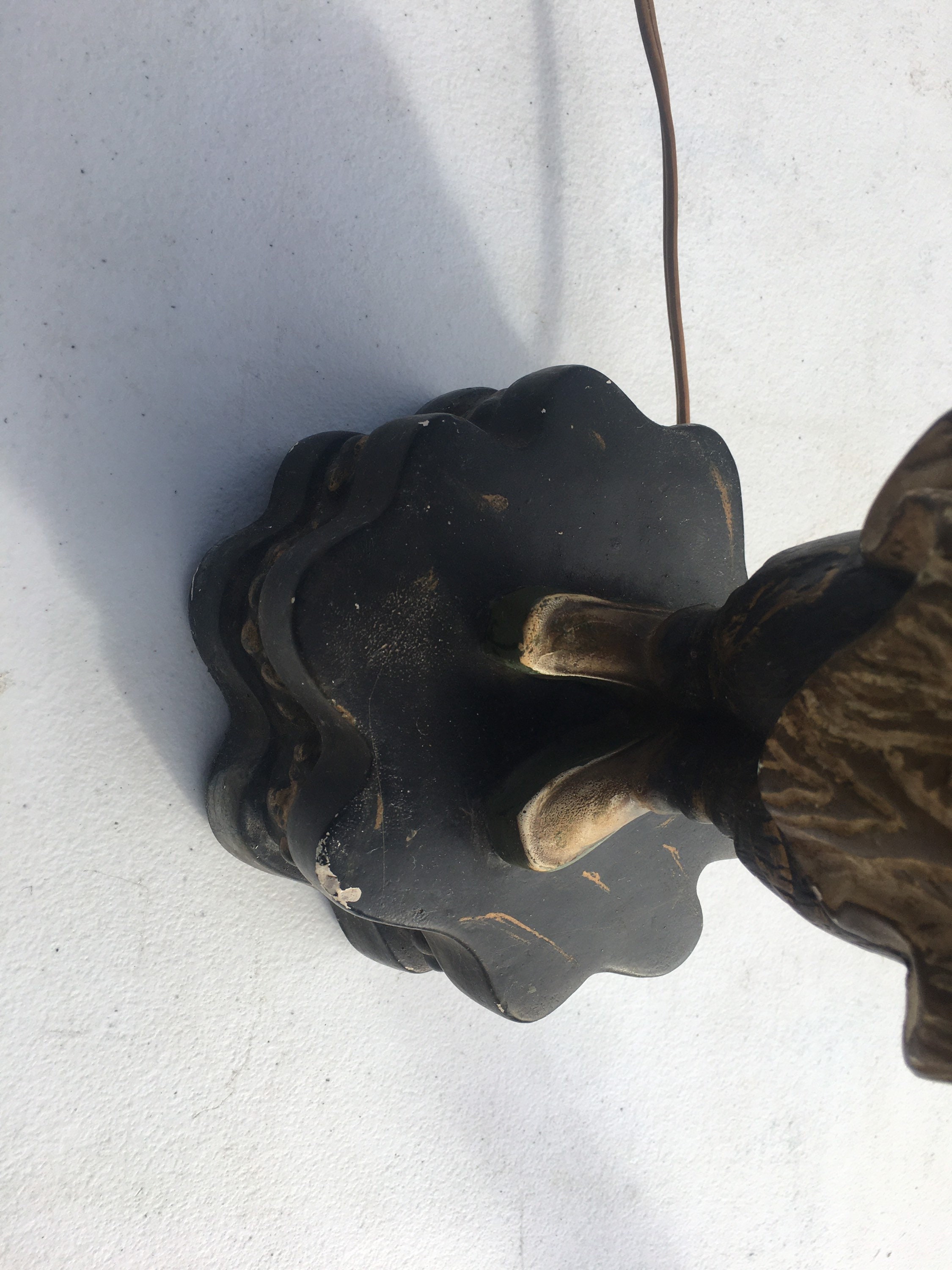 Rare Antique Japanese Man Samurai Lamp - Etsy