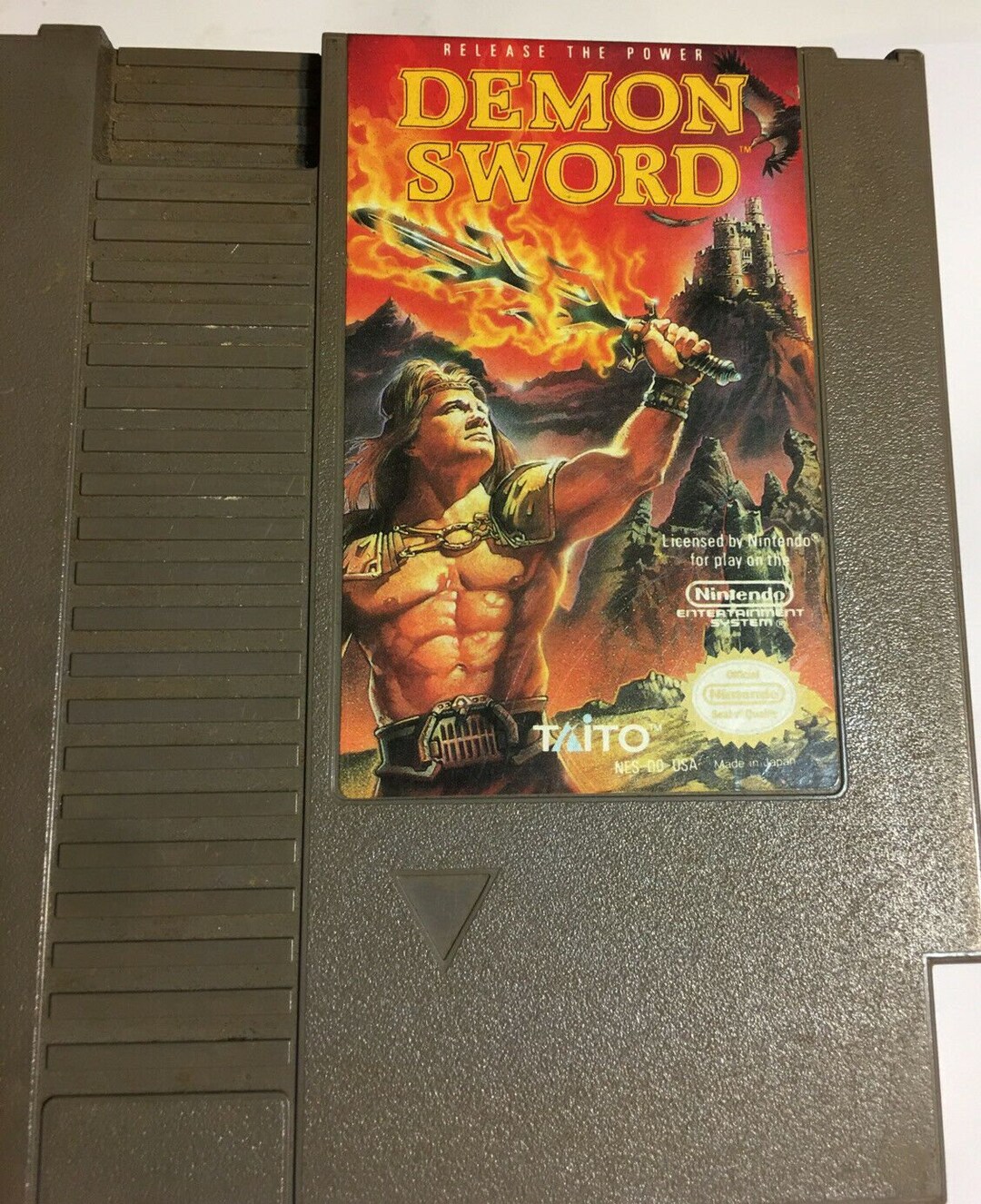 Demon Sword (taito, 1988) NES Game Cartridge Only ~ Untested - Etsy