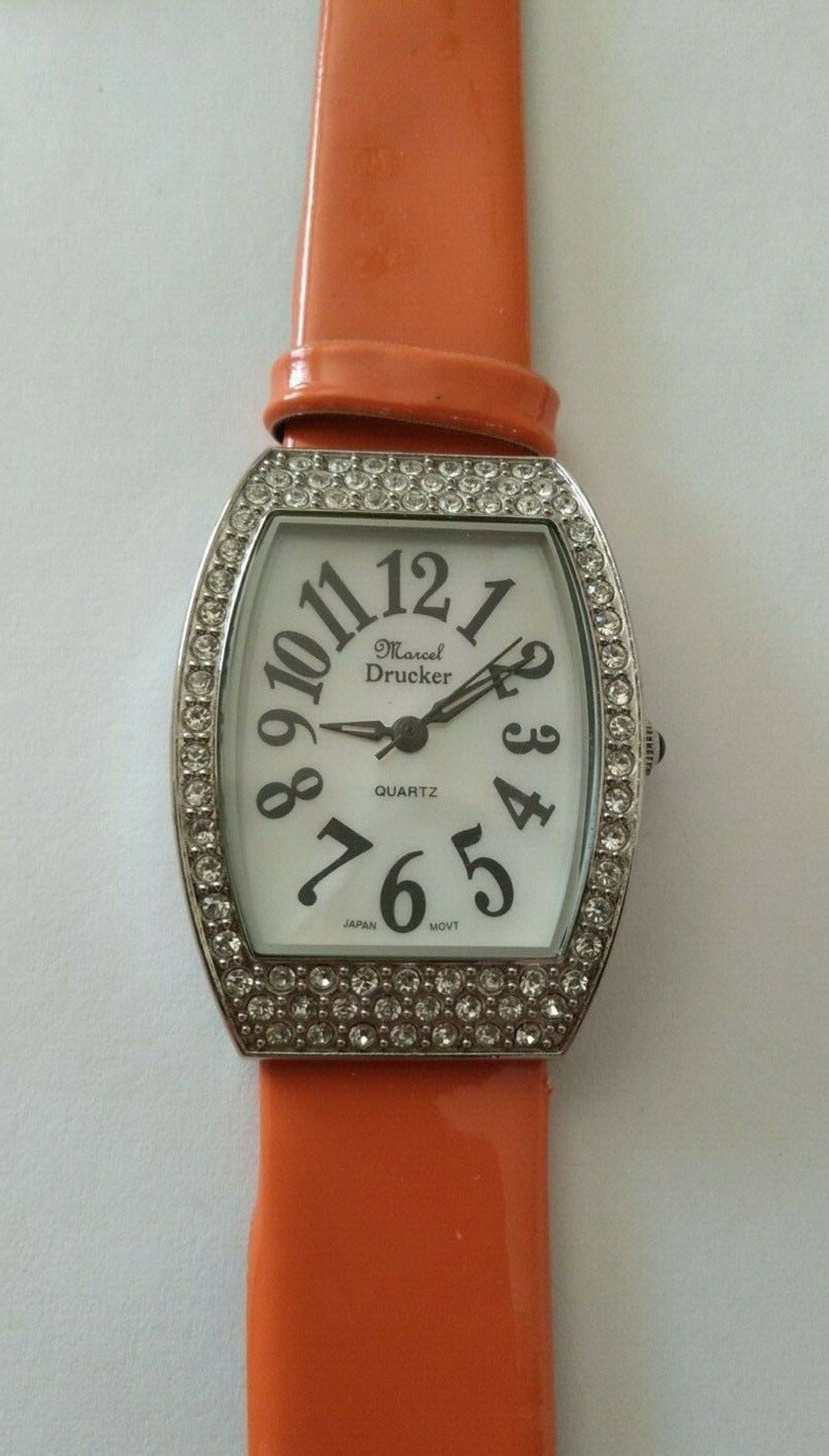 Marcel Drucker Collection GORGEOUS Women’s Watch W/orange Straps ...