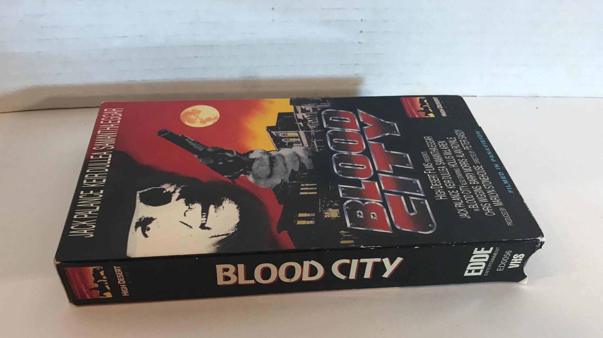 RARE VHS Tape Blood City Starring Jack Palance Western Horror - Etsy