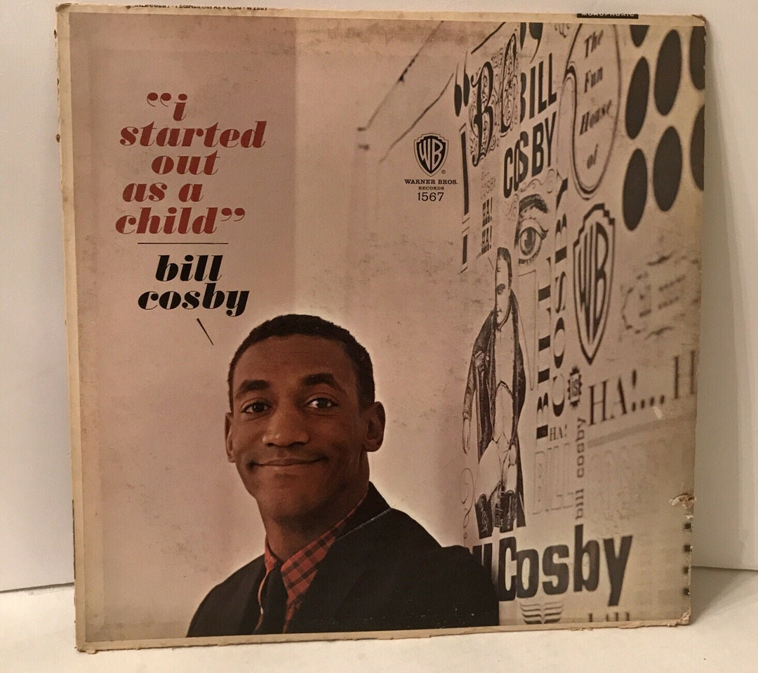 Bill Cosby I Started Out as A Child 1964 Vintage Vinyl LP Record Warner ...
