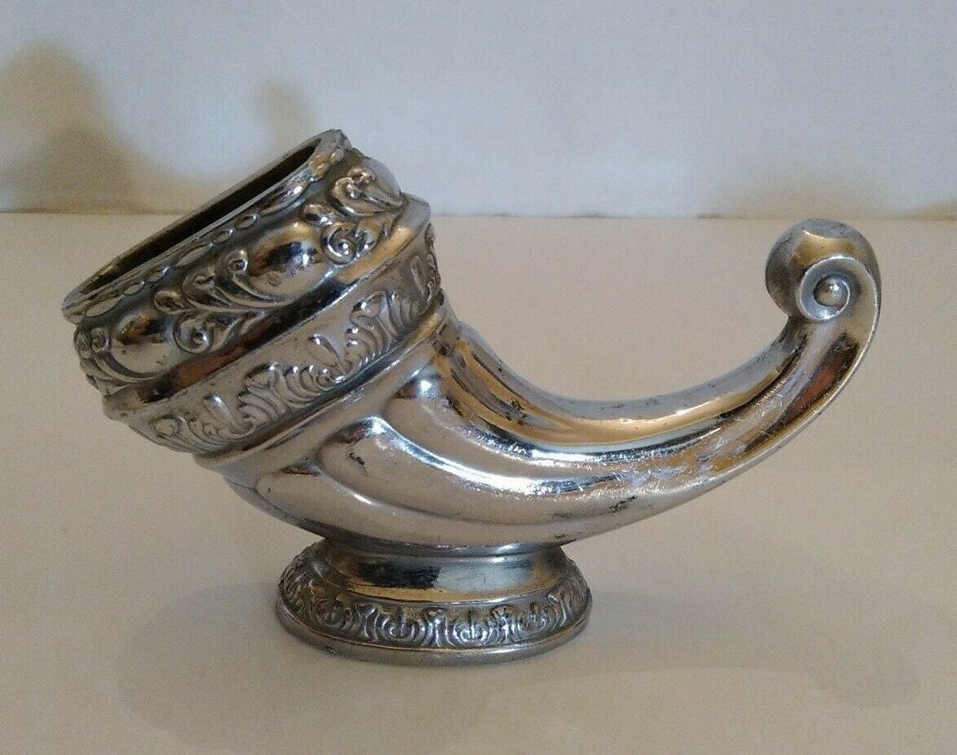 Vintage Rare Metal Cornucopia Occupied Japan Collectible - Etsy