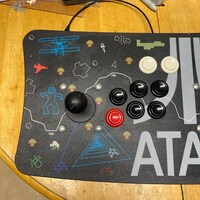 Atari Compatible Arcade Joystick (sanwa Style, 8-way) - Etsy