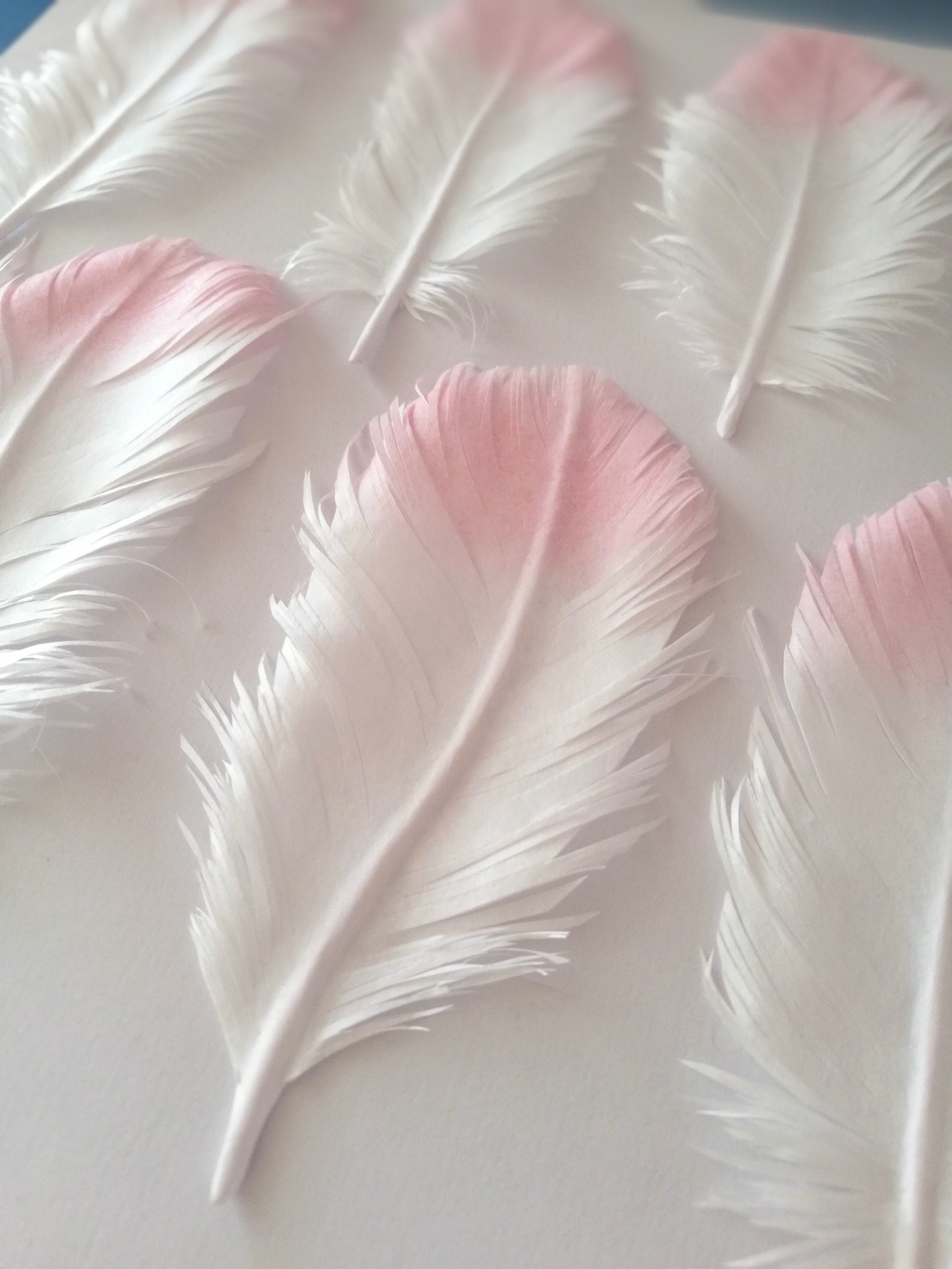 Lot Vegan Feathers in Tissue Paper Table Decoration Interior - Etsy