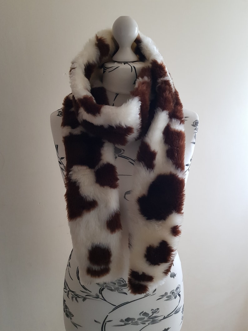 Dalmatian Faux Fur Luxurious Ultra Soft, Warm and Fluffy Approx. 6ft ...