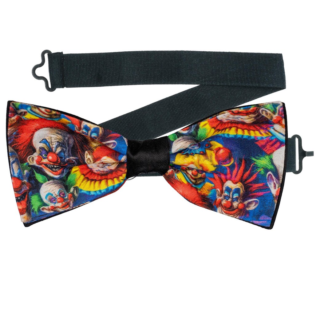 Crazy Killer Clown Bow Tie Perfect for New Years Parties/weddings ...