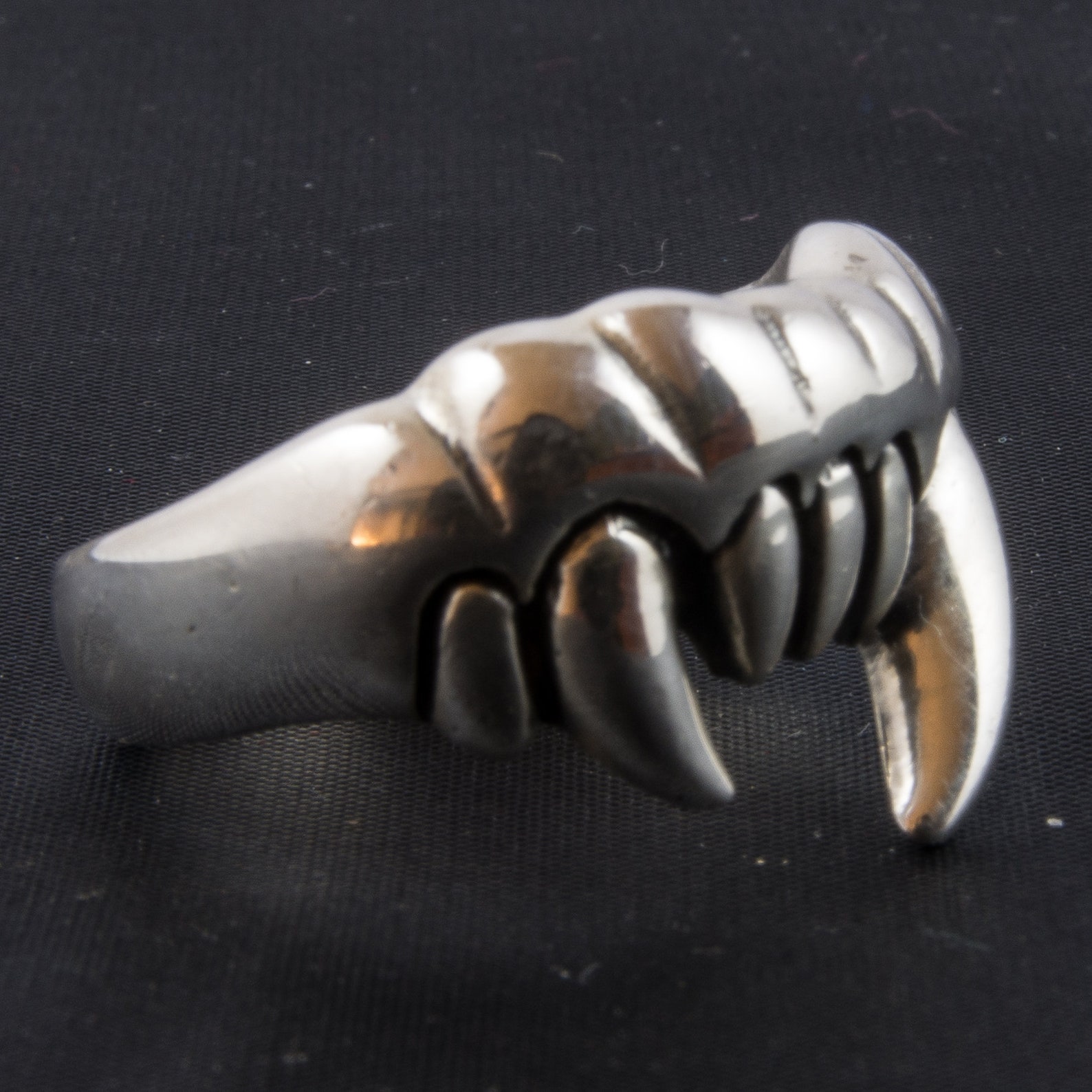 Great Design Vampire Fang Ring 925 Solid Sterling Silver - Etsy