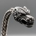Incredible Details on Our Celtic Wolf Silver 925 Torc/torque - Etsy