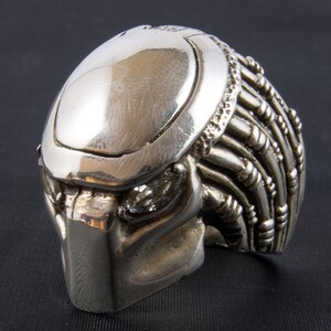 Predator Ring .925 Solid Sterling Silver Awesome Ring Based - Etsy