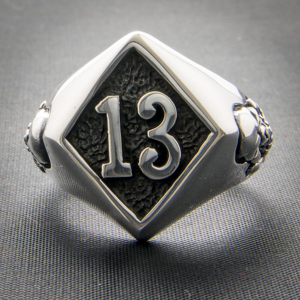 Silver Skull Ring - Etsy
