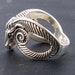 Rams Head Ring .925 Solid Sterling Silver Biker Rocker Aries Sheep Goat ...