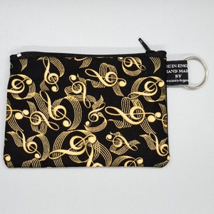 Musical Notes & Sheet Music on Our Gorgeous Handmade Coin Purses 100% ...