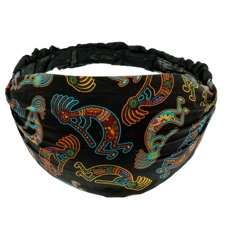 Mohave Tribe Inspired Designer Headband Bandana Hair Tie Ladies Girls ...