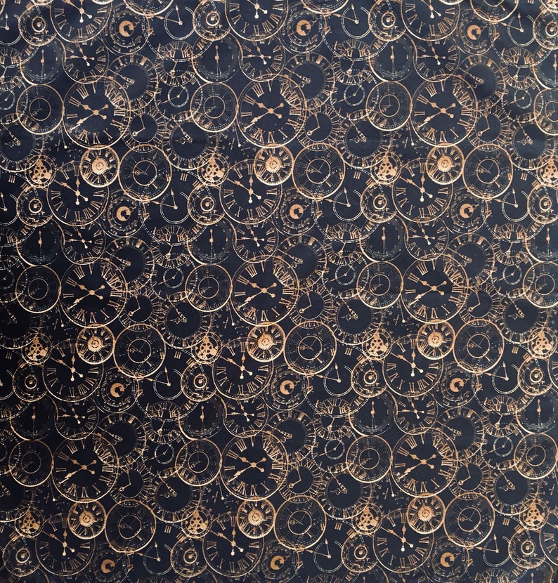 Steampunk Themed Clock Face Designer Bandana Headband Dog Bandana ...