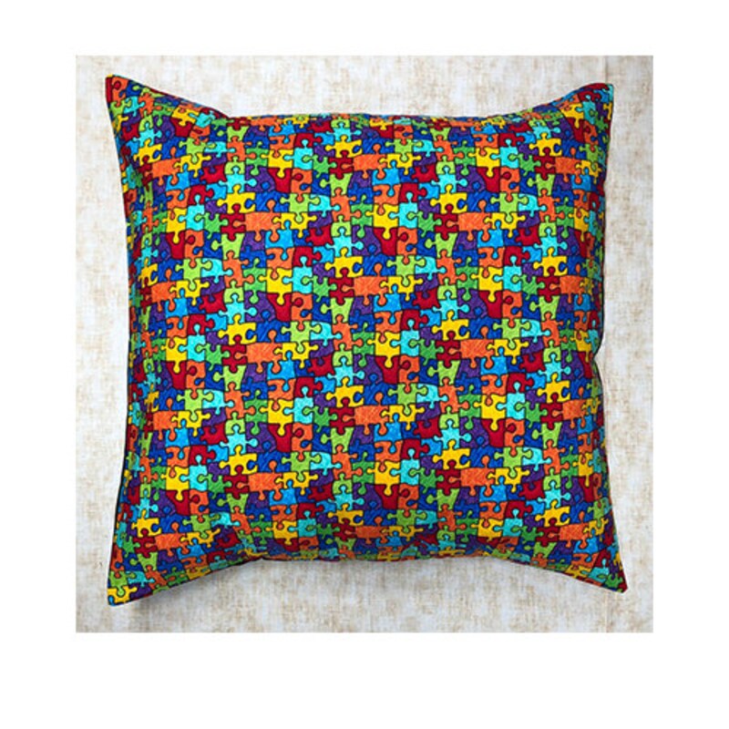 Puzzle Pillow - Etsy UK