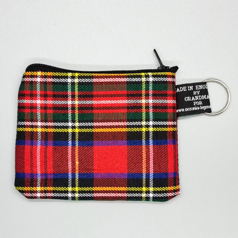 Scottish Tartan Coin Purses Handmade from 100% Cotton & | Etsy