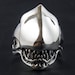 Alien Head Ring .925 Solid Sterling Silver Band Metal, Biker, Venom Premotheus Xenomorph ...