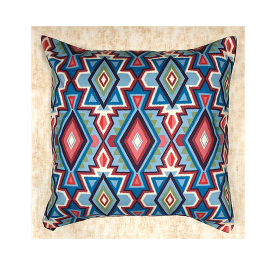 Aztec Inca & Mayan Inspired Designer Cushion Cover Fits an 18" X 18 ...