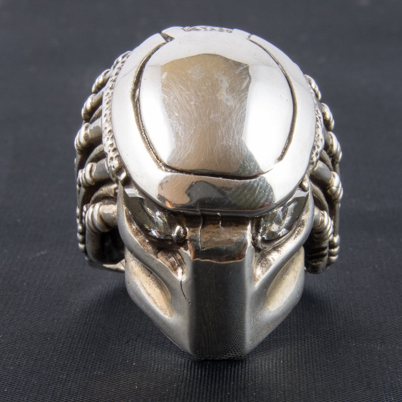 Predator Ring .925 Solid Sterling Silver, Awesome Ring Based on the ...