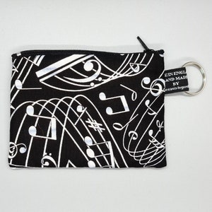Musical Notes & Sheet Music on Our Gorgeous Handmade Coin Purses 100% ...