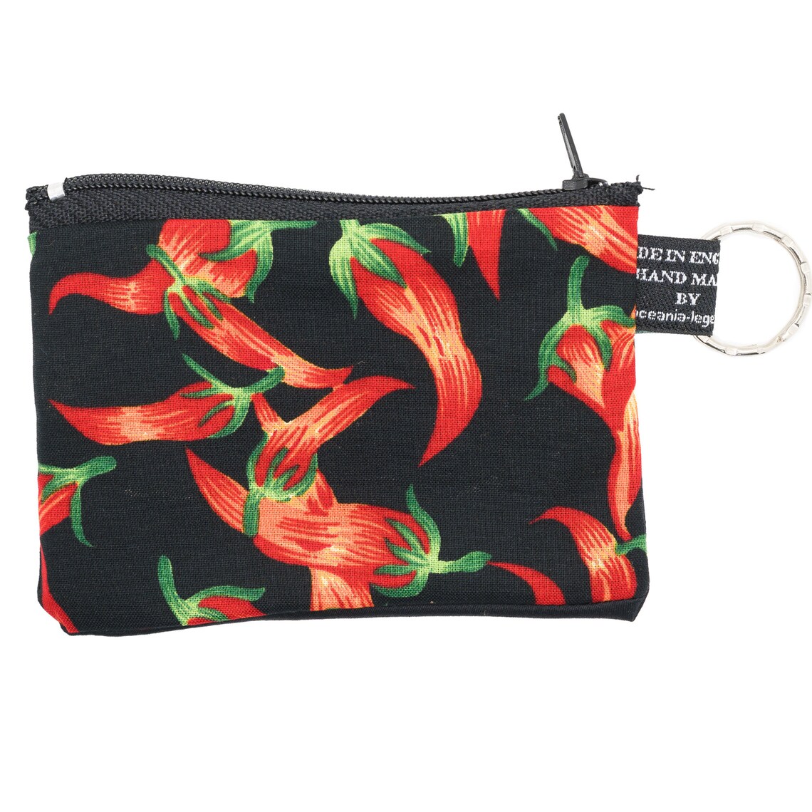 Red Hot Chili (chilli) Peppers Coin Purses Handmade From David Textiles ...