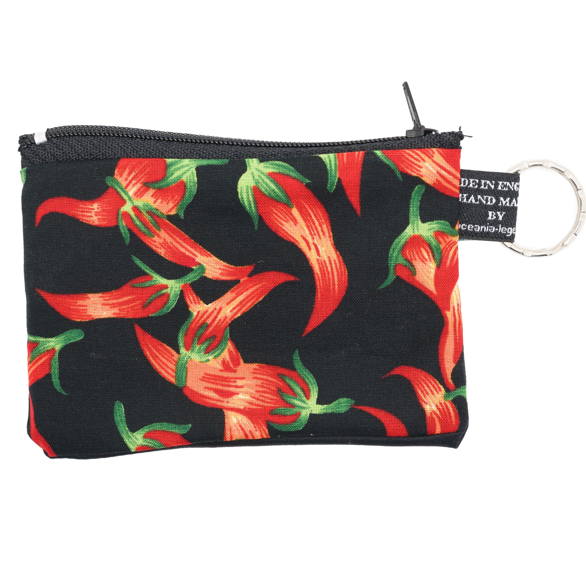 Red Hot Chili (chilli) Peppers Coin Purses Handmade From David Textiles ...