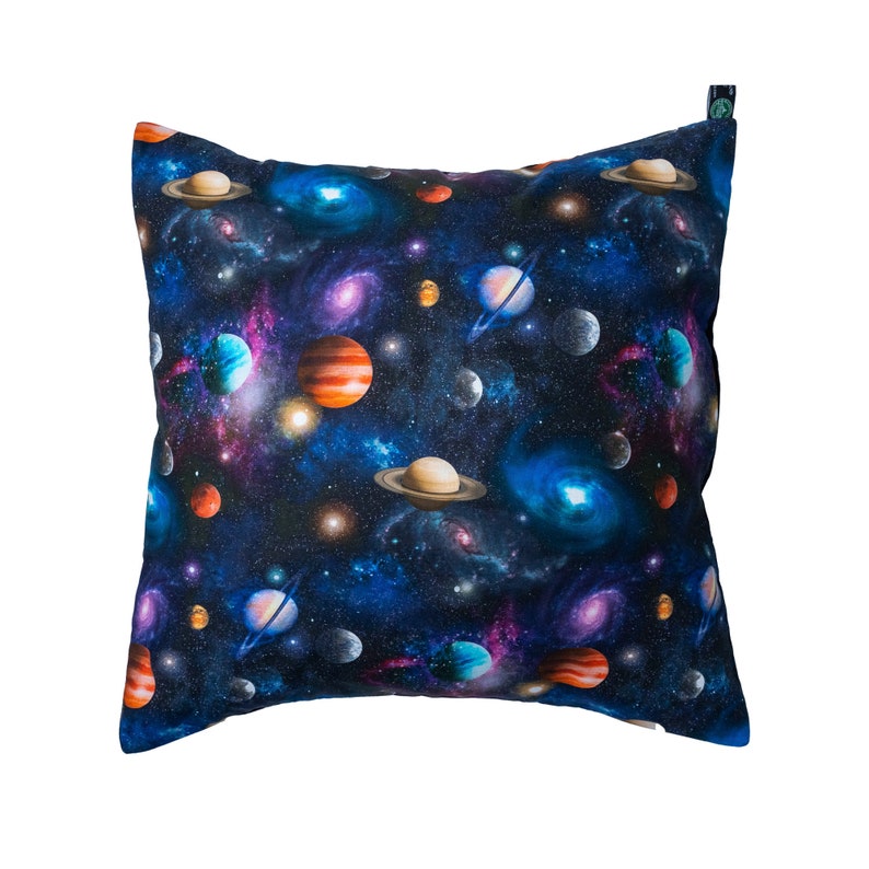 Beautiful Design of Planets on This Designer Cushion Cover Fits 18" X ...