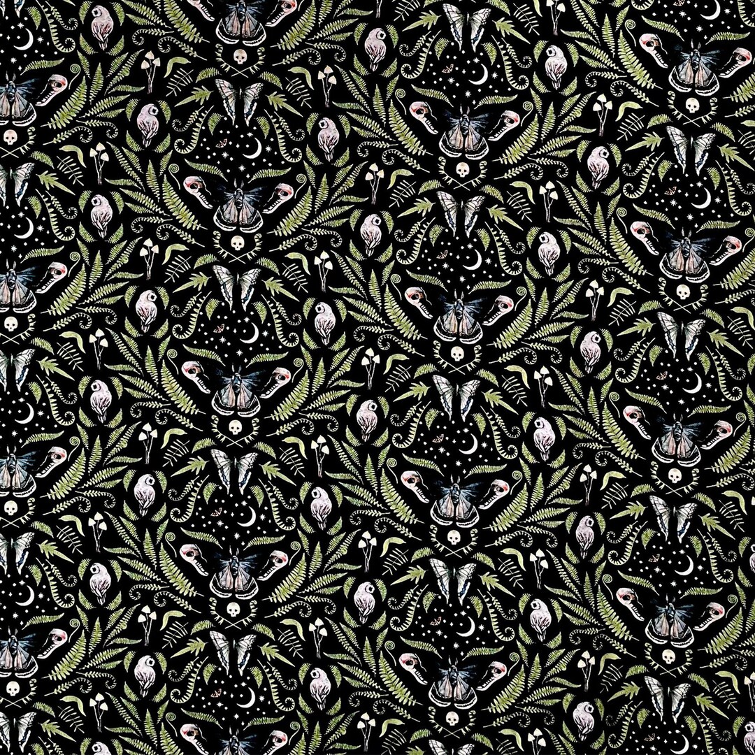 Promethea Silkmoth / Death's Head Hawk Moth Bandana 100% Cotton ...