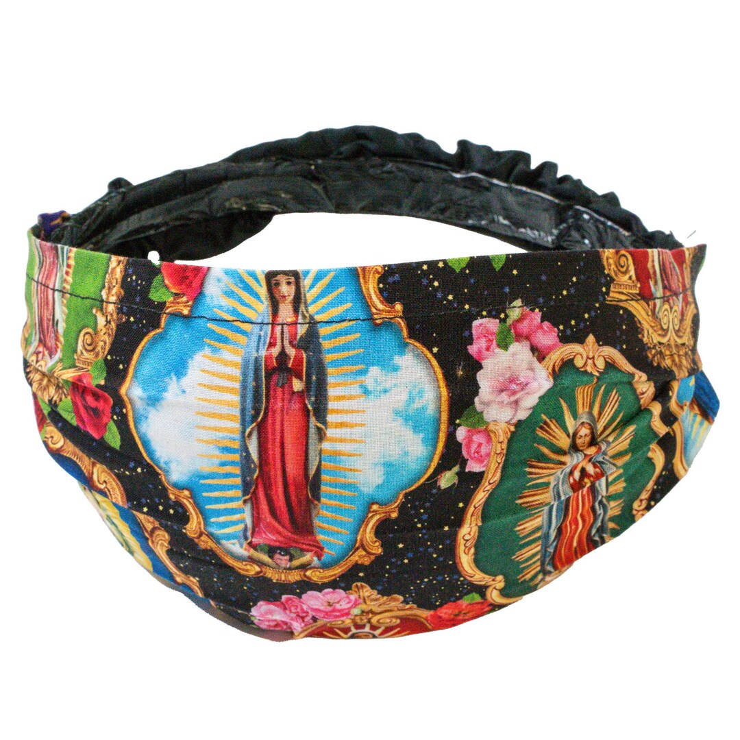 Beautiful Depictions of the Virgin Mary in Floral Frames ~ Handmade ...