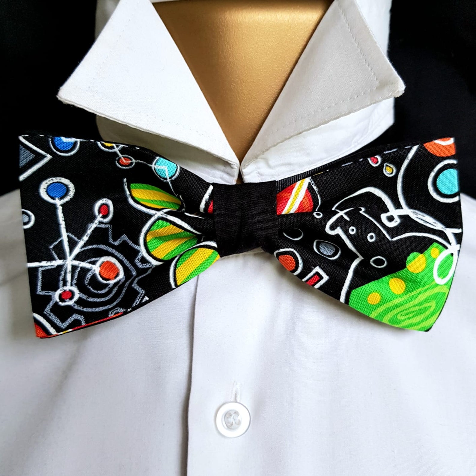 Chemistry Science Nerdy Bow Tie Perfect for Weddings Graduation or Prom ...