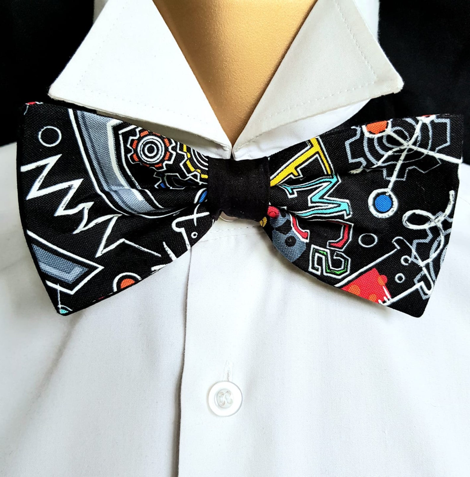 Chemistry Science Nerdy Bow Tie Perfect for Weddings Graduation or Prom ...