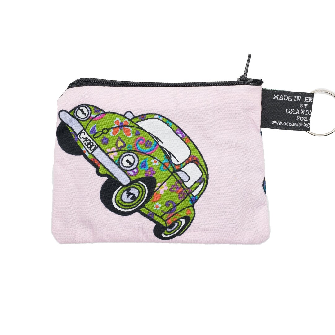 VW Beetle Design Handmade Purse 100% Cotton Great for Cash - Etsy