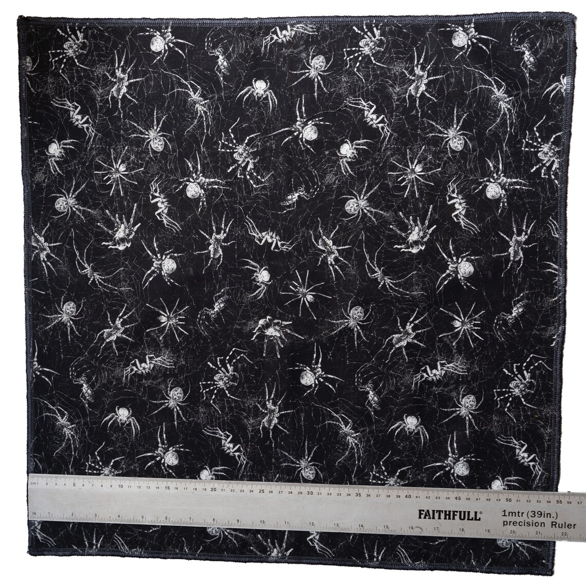 Creepy Spider & Web ~ Designer Bandana, Also Can Be Worn as a Headband ...