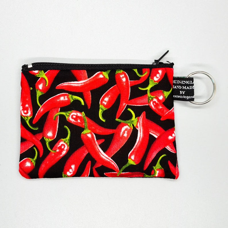 Red Hot Chili chilli Peppers Coin Purses Handmade From David - Etsy