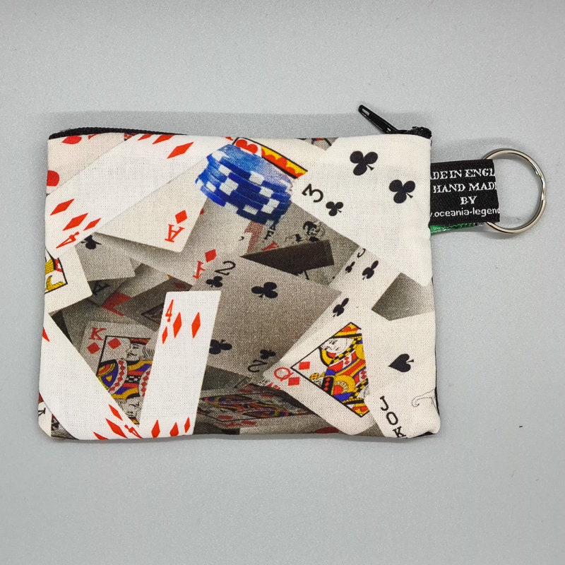 Casino Range of Coin Purses with 3D Playing Cards Retro | Etsy